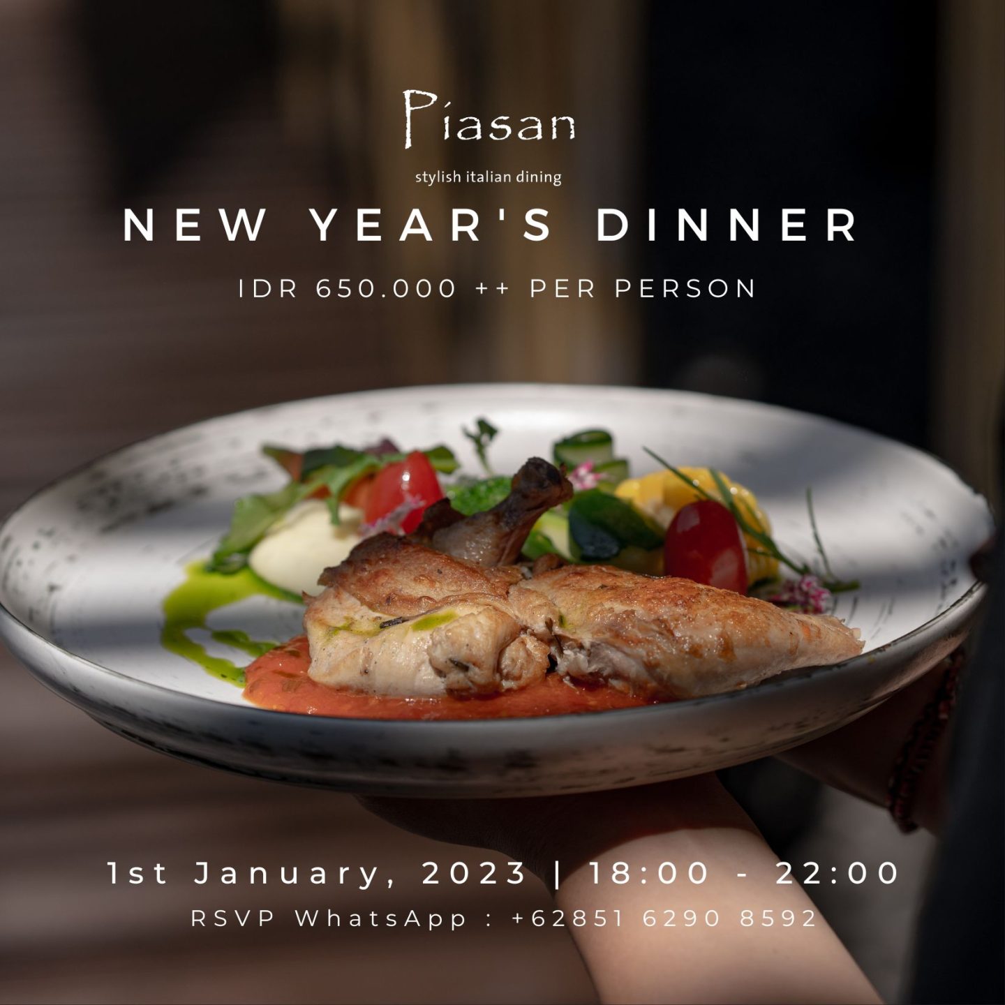 New Year's Dinner - Piasan Restaurant